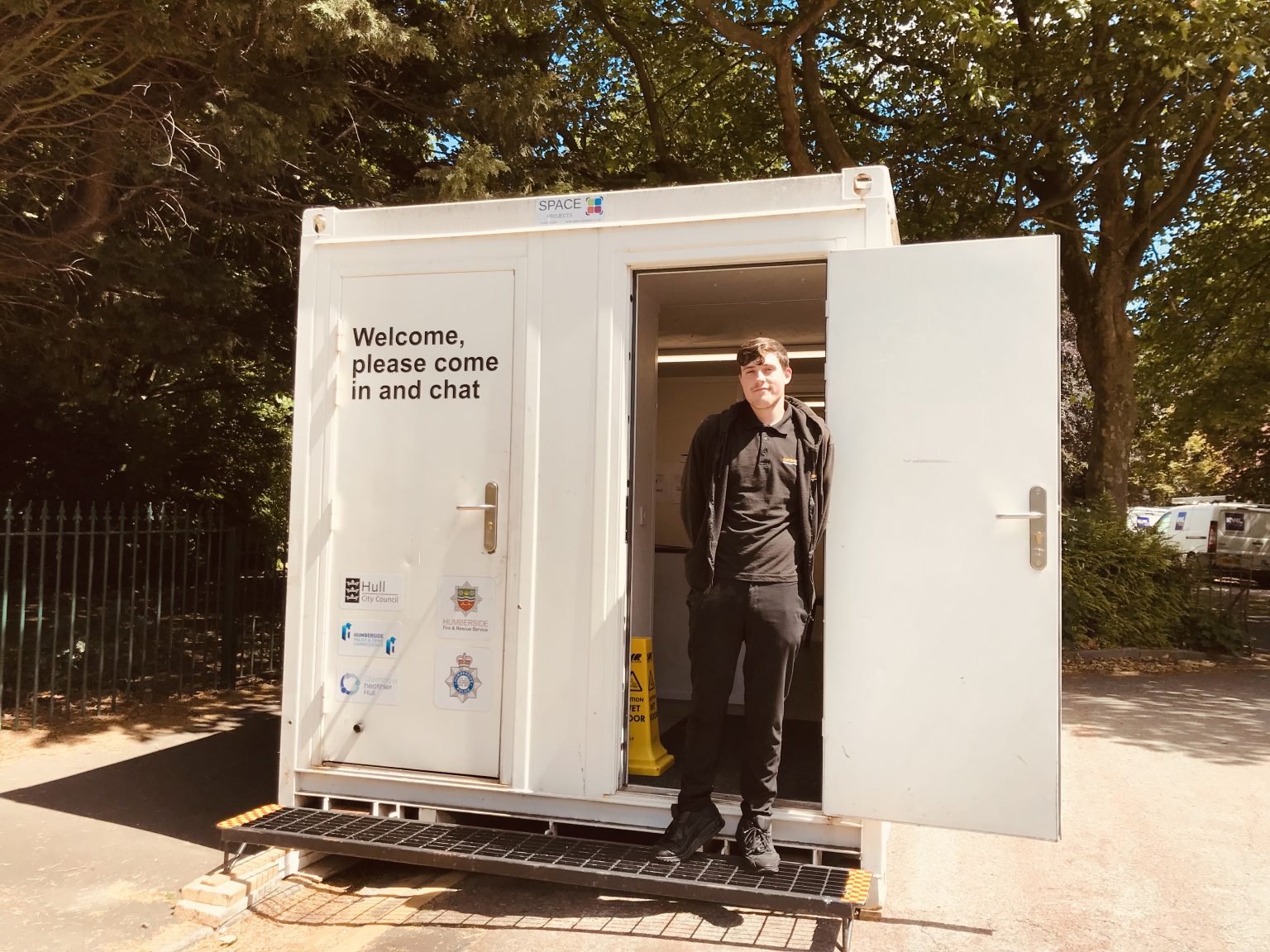 Safer Hull community safety pod has moved to the avenues ward